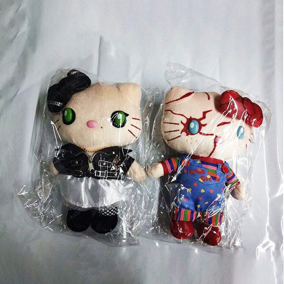 ZCPACE Set of 2 Chucky's Plush Doll Toy Chucky & Tiffany Plush Doll Collectible Figure 7.8Inch…