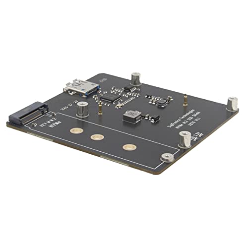 KALEN X876 V1.1 M.2 NVME SATA SSD Ultra-Thin Expansion Board for Model B NAS Storage Module