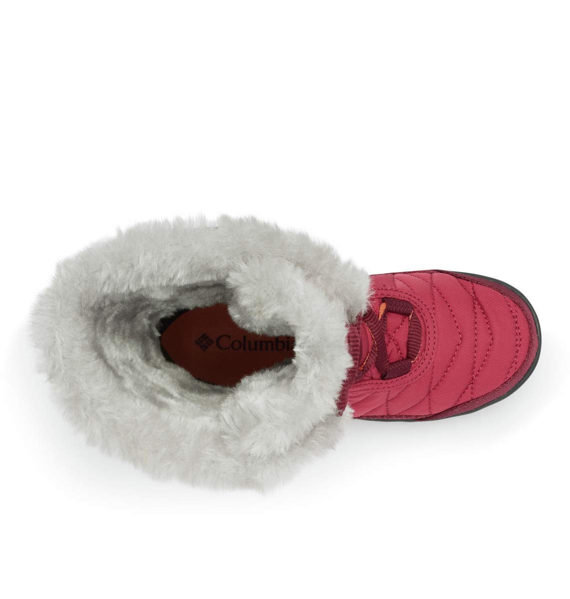 Columbia Minx™ Mid III Print Omni-Heat™ (Little Kid/Big Kid) Dark Fuchsia/Lychee 7 Big Kid M