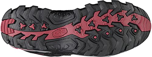 CMP Men's Rigel Low Trekking Shoe Wp Rise Hiking Boots, Black Asphalt Syrah 62bn, 6.5