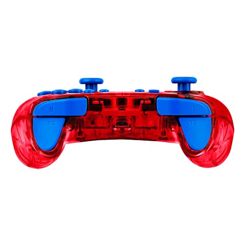 PDP Rock Candy Enhanced Wired Power Nintendo Switch Pro Controller, Official Licensed Nintendo Switch Mario Accessories/Switch Lite/OLED Compatible, Compact Durable for Travel, Ergonomic Non-Slip Joystick