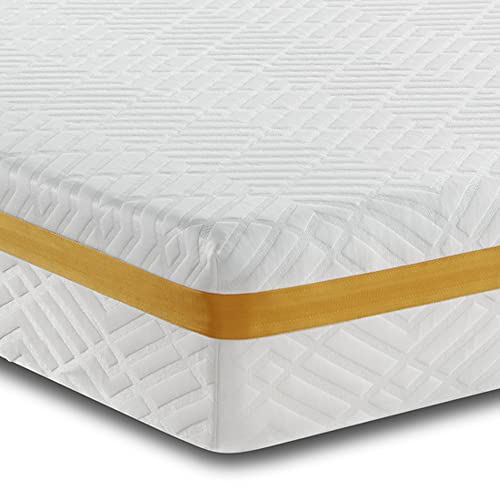 Simmons - Gel Memory Foam Mattress - 10 Inch, Twin XL Size, Medium Feel, Motion Isolating, Moisture Wicking Cover, CertiPur-US Certified, 100-Night Trial