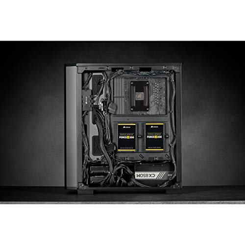 Corsair Carbide Series 175R RGB Tempered Glass Mid-Tower ATX Gaming Case - Black
