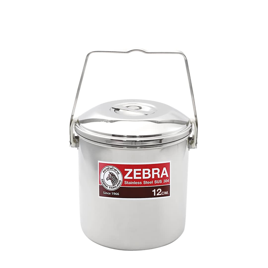 Zebra Loop Handle Pot Stainless Steel (16 cm)