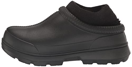 UGG Women's Tasman X Rain Boot, Black, 8