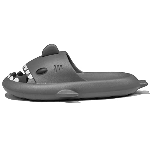 Metogo Cloud Shark Slides Non-Slip Open Toe Slippers Kids Cute Lightweight EVA Sandals