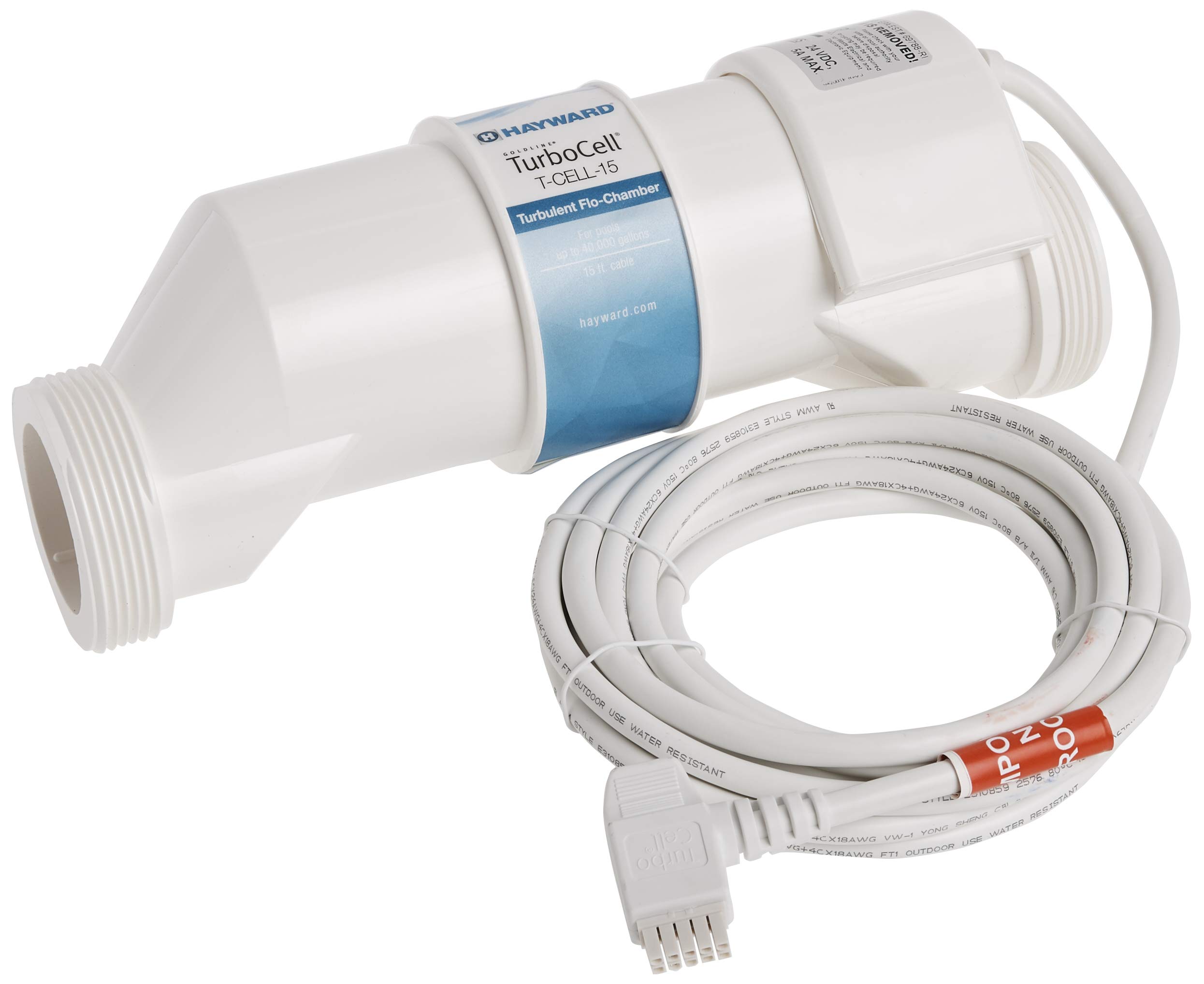 Hayward W3T-CELL-15 TurboCell Salt Chlorination Cell for In-Ground Swimming Pools up to 40,000 Gallons