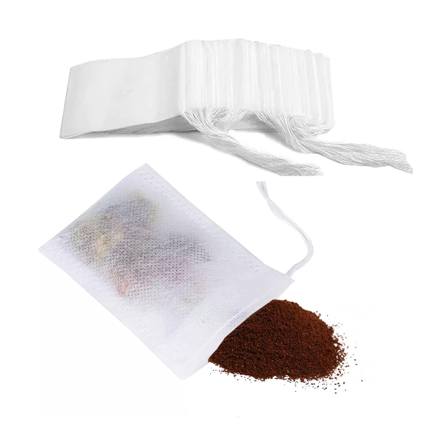 Cold Brew Coffee Filters β 8β x 12β 50 Count Disposable Fine Mesh Brewing Bags for Concentrate Iced Coffee Maker, Hops, French Cold Press Kit, or Hot Tea β Royal Brew