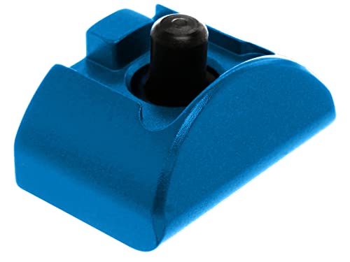 NDZ Performance Aluminum Grip Frame Plug for Glock Gen 4-5 17 19 22 23 24 31 32 34 35 37 38 45 9MM .40 .357 .45 Gap No Backstraps, Laser Engraved in Blue - US Army Special Forces Emblem