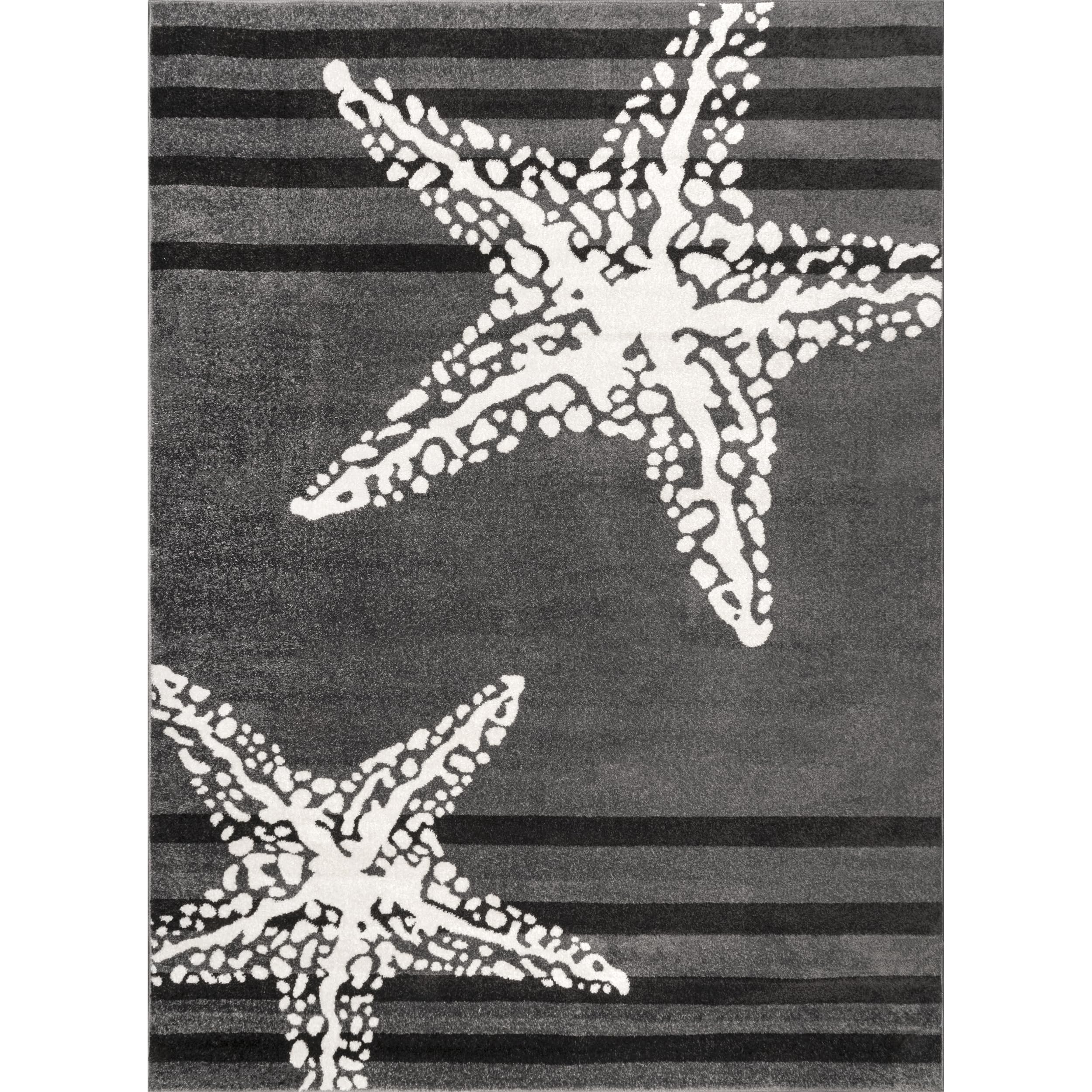 nuLOOM 2' x 3' Performance Indoor Area Rug, Non-Shed, Power Loomed High-Traffic Area Rug for Living Room, Bedroom, Home, Minnie Grey