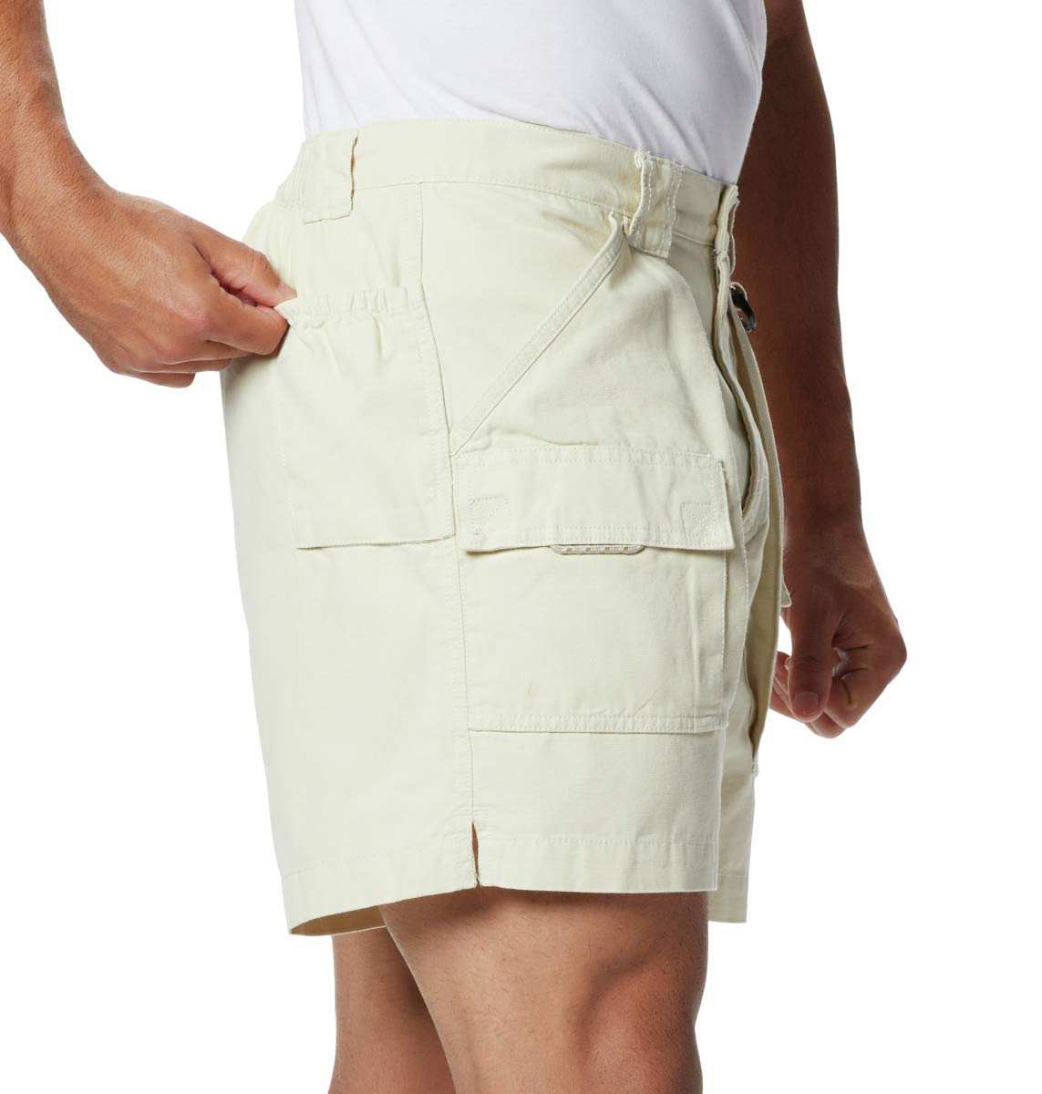 Columbia Men's Brewha II Short, UPF 50 Sun Protection, Fast Drying Stone