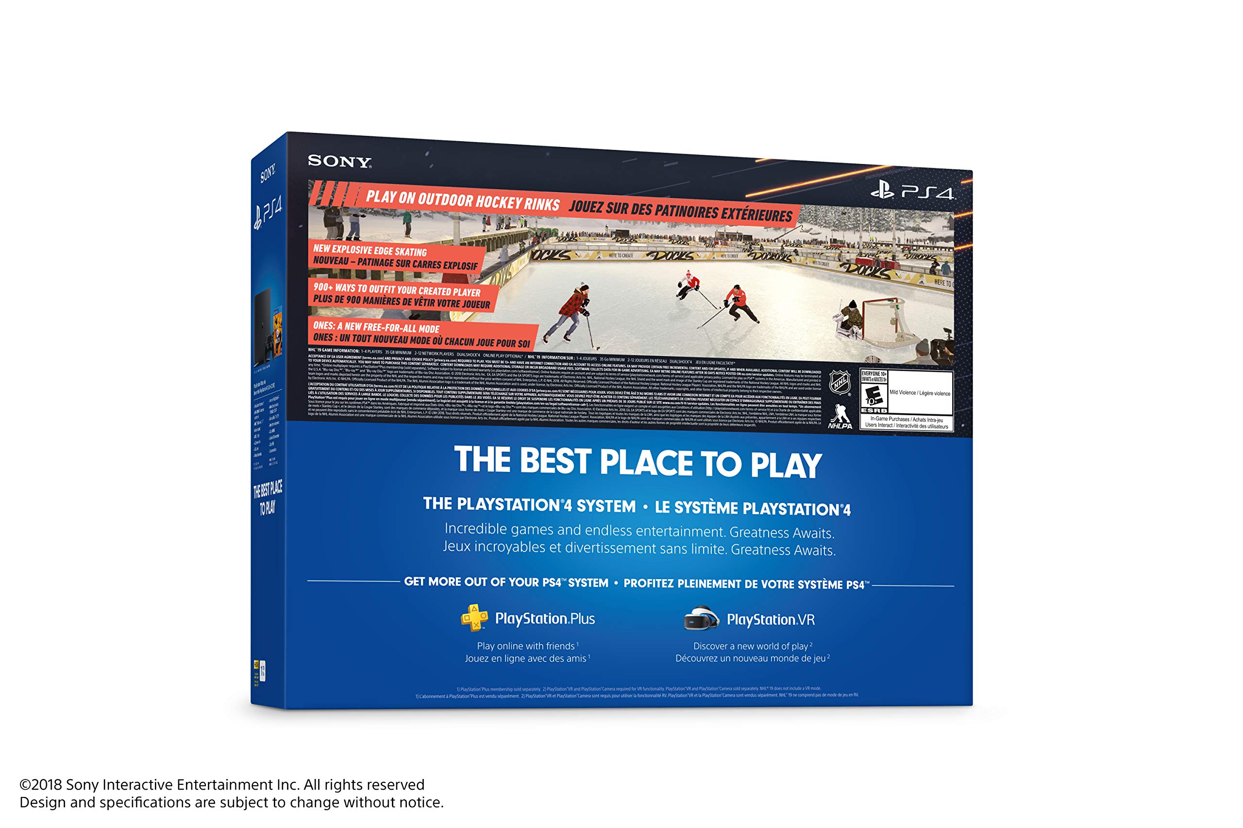 Sony PlayStation 4 1TB Slim - NHL 19 Bundle Edition