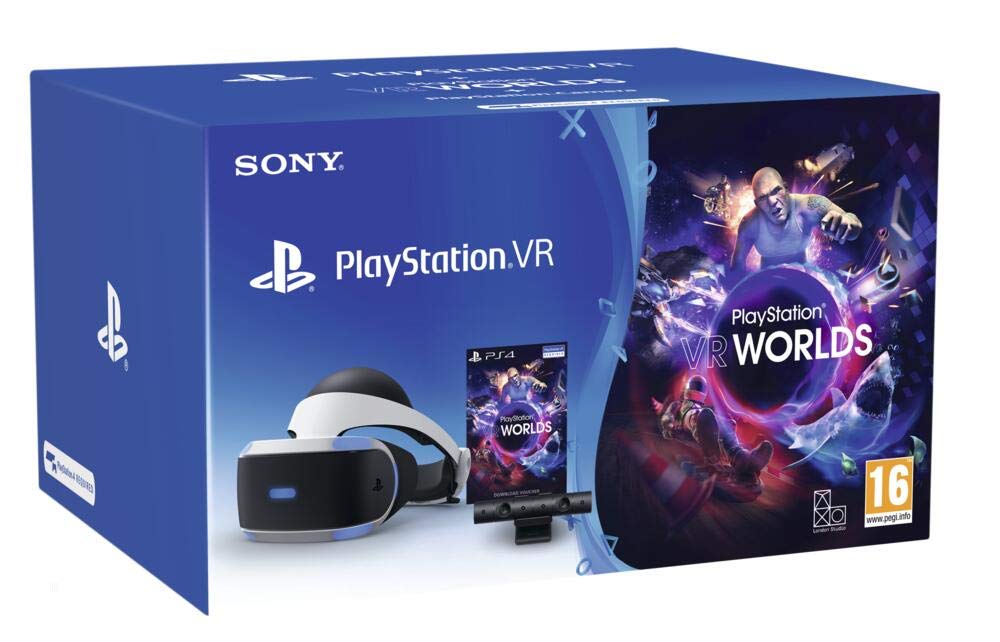 Sony PSVR Plus Camera and VR Worlds (PS4)