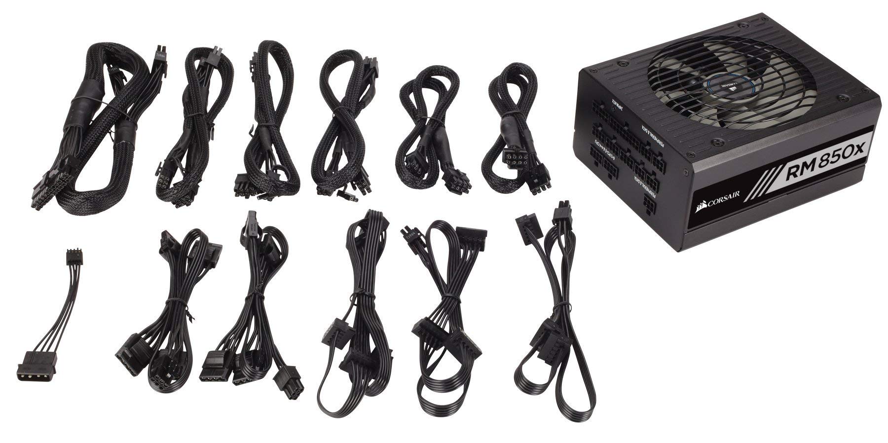 CORSAIR RMX Series, RM850x, 850 Watt, Fully Modular Power Supply, 80+ Gold (Renewed)
