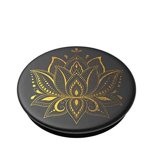 ​​​​PopSockets Phone Grip with Expanding Kickstand - Golden Prana Black