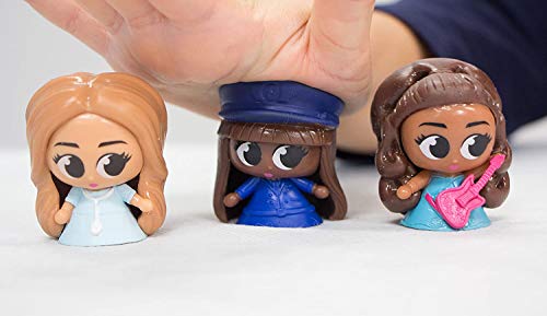 Mash'Ems Fash'Ems - Barbie 4 Pack (4 Blind Capsules Per Order) Squishy Collectible Toy