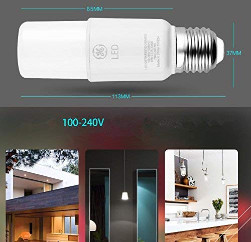 CTKcom Lighting 10W LED Light Bulbs(4 Pack)- E27 6500K,60W Equivalent Ultra,Bright 760lm, 240 Degree Beam Angle Cylindrical Shape Light Bulb 100-240V