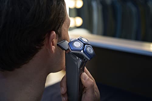 Philips Norelco Shaver 7200, Rechargeable Wet & Dry Electric Shaver with SenseIQ Technology and Pop-up Trimmer S7887/82