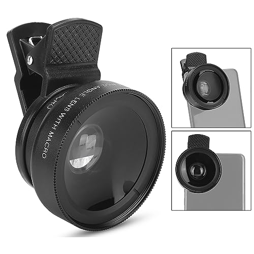 Macro Lens, Mobile Phone Lens, 3cm to 5cm Macro for Indoor and Outdoor Macro Shooting in Travel, Wild Shooting, Smart Cell Phone