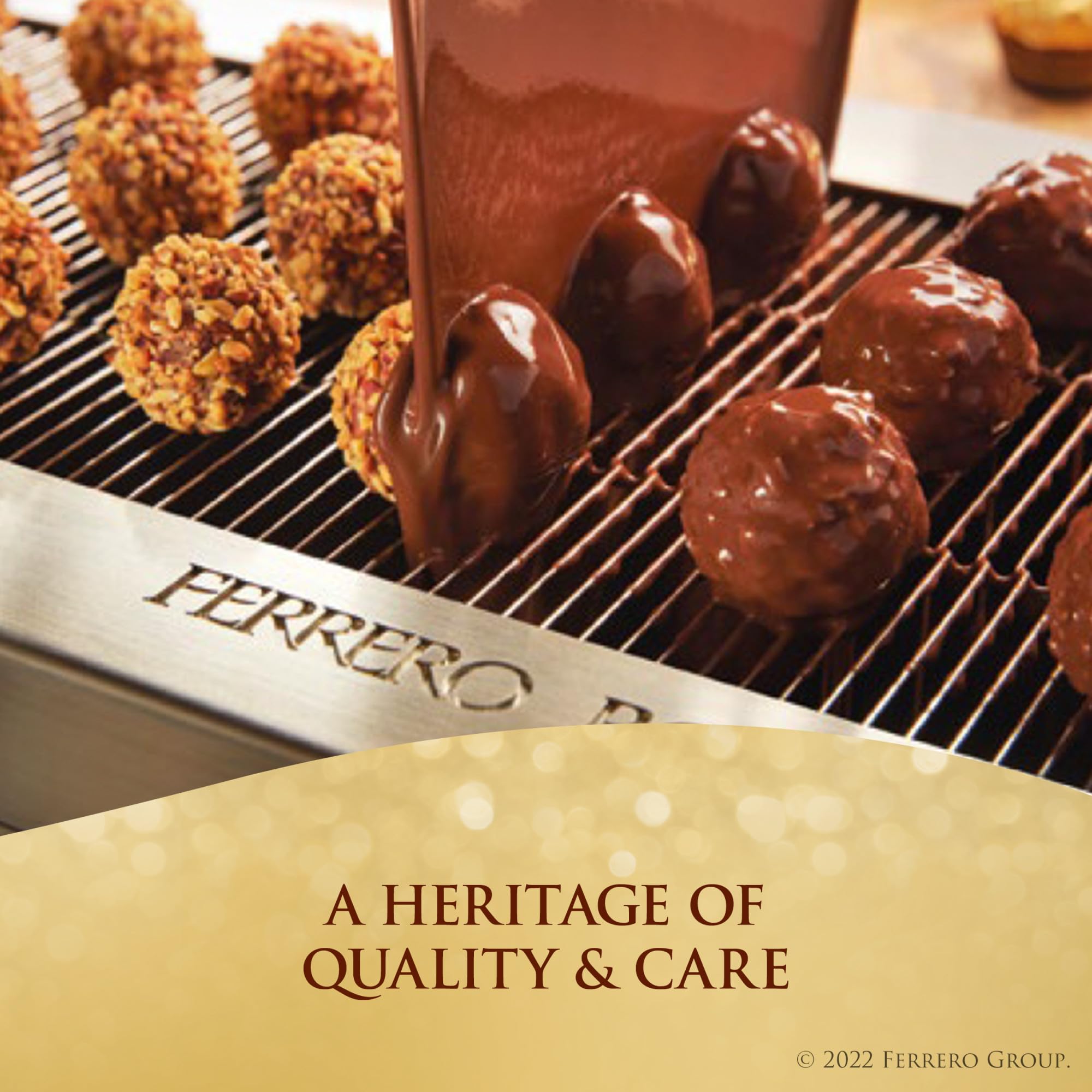 Ferrero Rocher, 16 Count, Premium Gourmet Milk Chocolate Hazelnut, Individually Wrapped Candy for Gifting, Mother's Day Gift, 7 oz