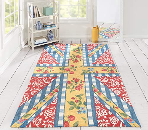 Madcap Cottage Summer Garden Think of England Area Rug, 5' X 8', Multi