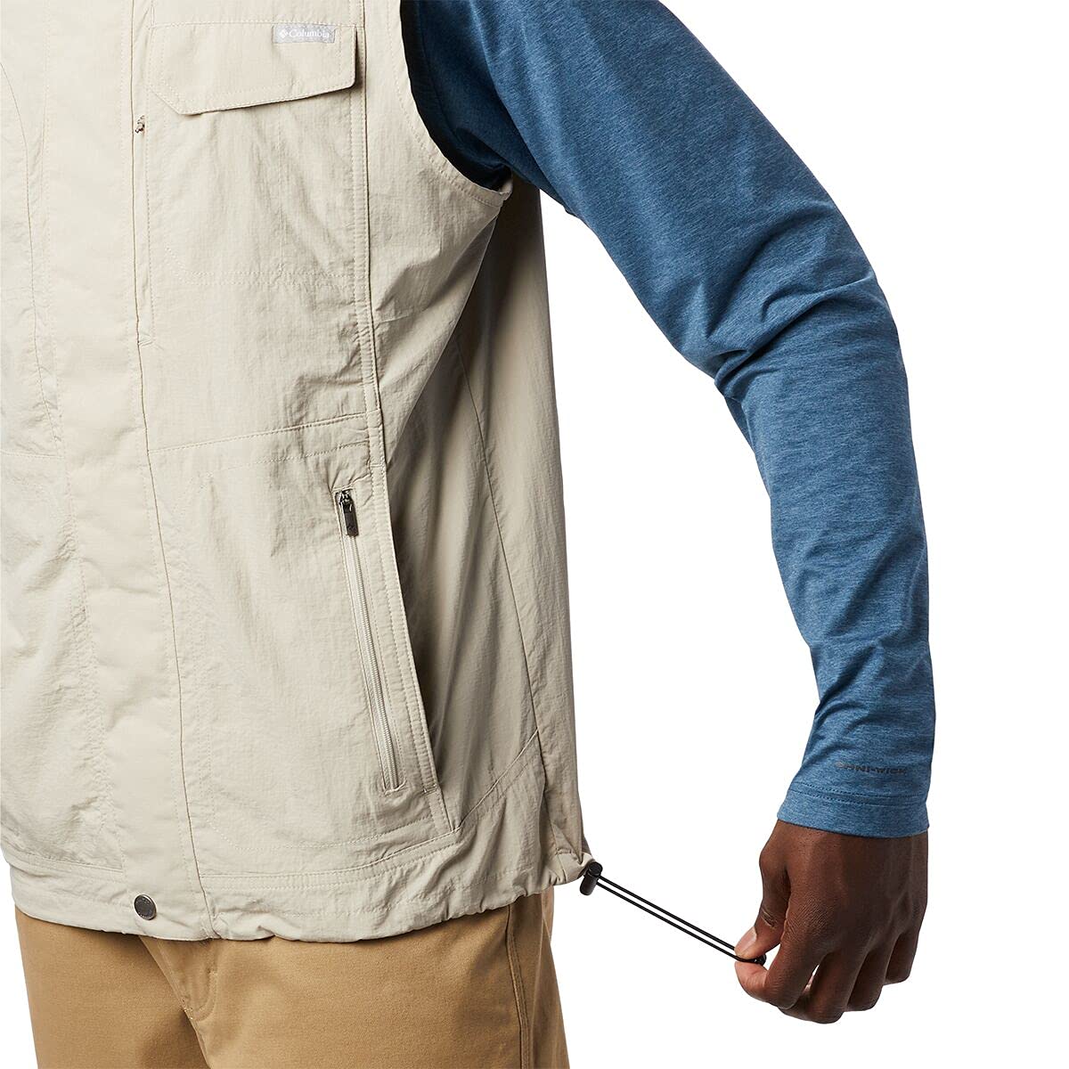 Columbia Silver Ridge II Vest Fossil 1 LG
