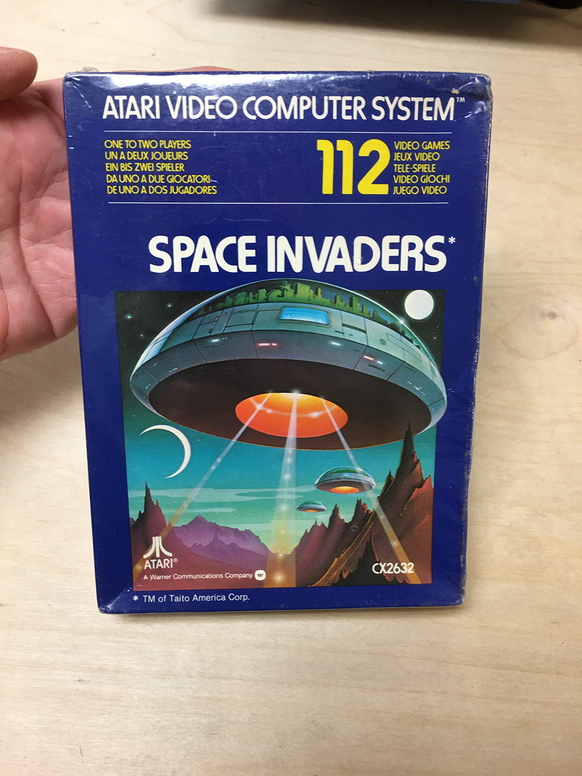 Space Invaders - Atari 2600 - CX2632 - Video Game - Cartridge Only - 1978