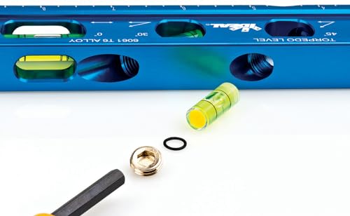 Ideal 35-207 6" Electrician Level With 4 Vials And Magnetic Jaw
