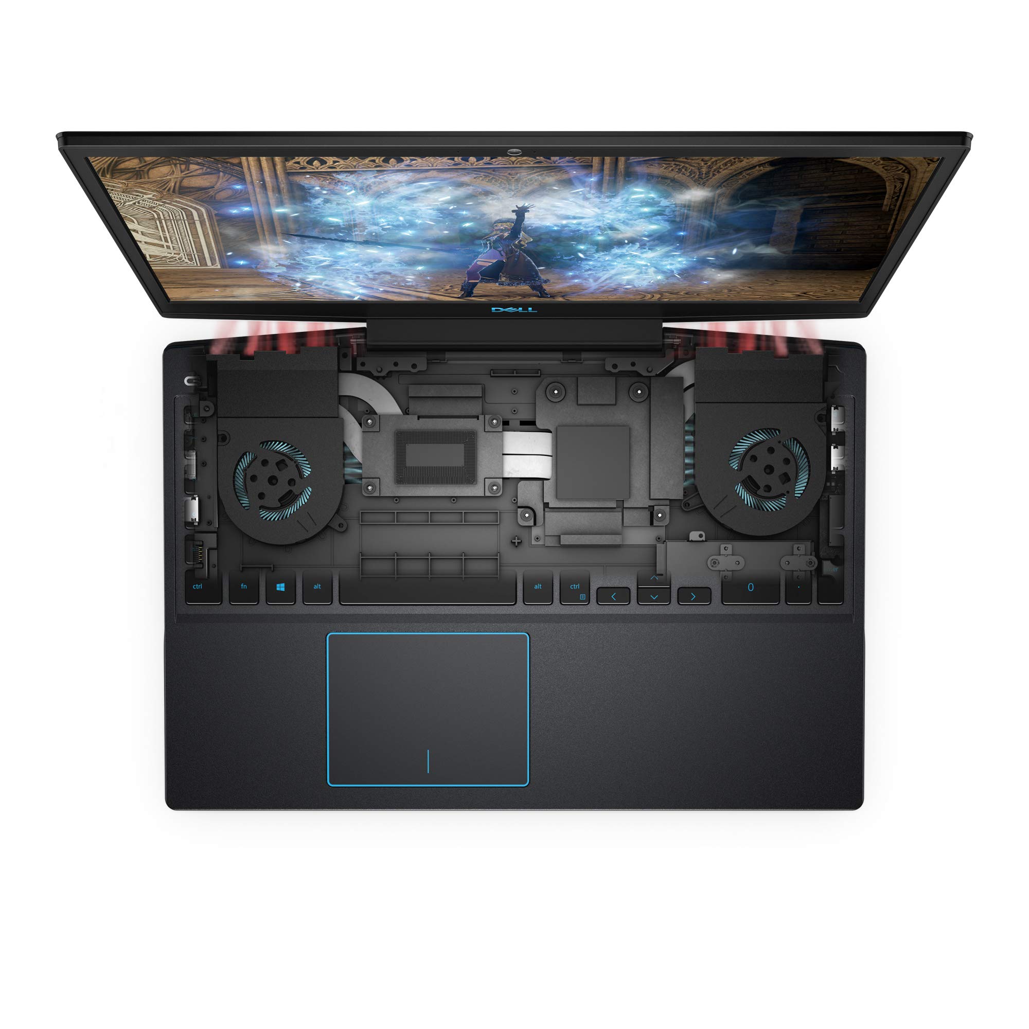 Dell Gaming G3 15 3500-15 Inch FHD 120Hz Refresh Rate, Intel Core i5-10300H 10th Gen, 8GB DDR4 RAM, 512GB SSD, Nvidia Geforce GTX 1650 Ti 4GB GDDR6, Windows 10 Home Eclipse Black