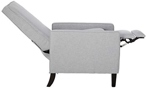 Christopher Knight Home Darvis Fabric Recliner, Light Grey
