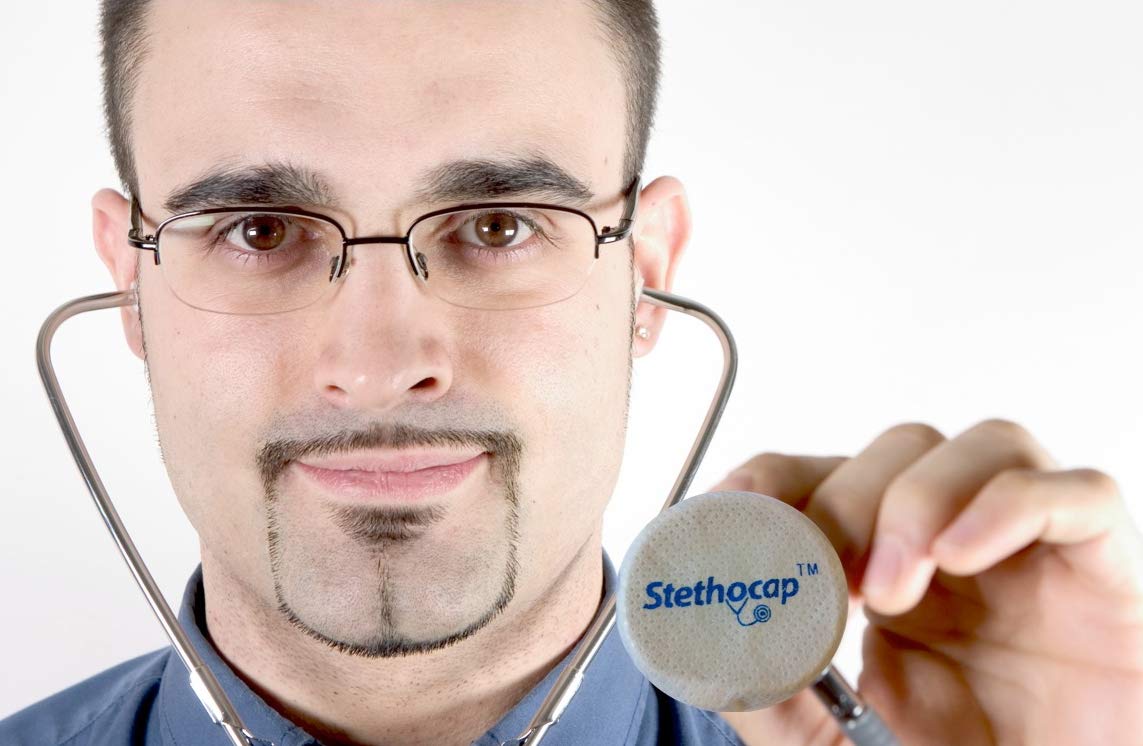 Stethocap Disposable Stethoscope Covers Box of 200 Covers.