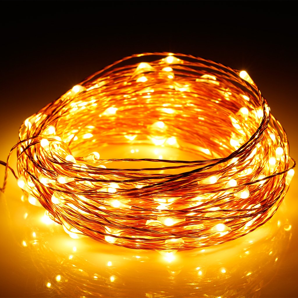 Smartdio 200 LED Solar Powered String Lights, 8 Modes 72ft Copper Wire Starry Lights, Outdoor Waterproof IP65 Fairy Christams Decorative Lights for Gardens,Homes,Wedding,Party