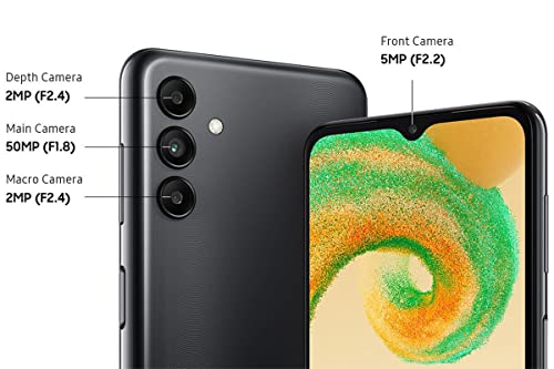 SAMSUNG Galaxy A04S 4G LTE (64GB + 4GB) Unlocked Worldwide (Only T-Mobile/Mint/Metro USA Market) 6.5" 50MP Triple Camera + (w/Fast Car Charger) (White)