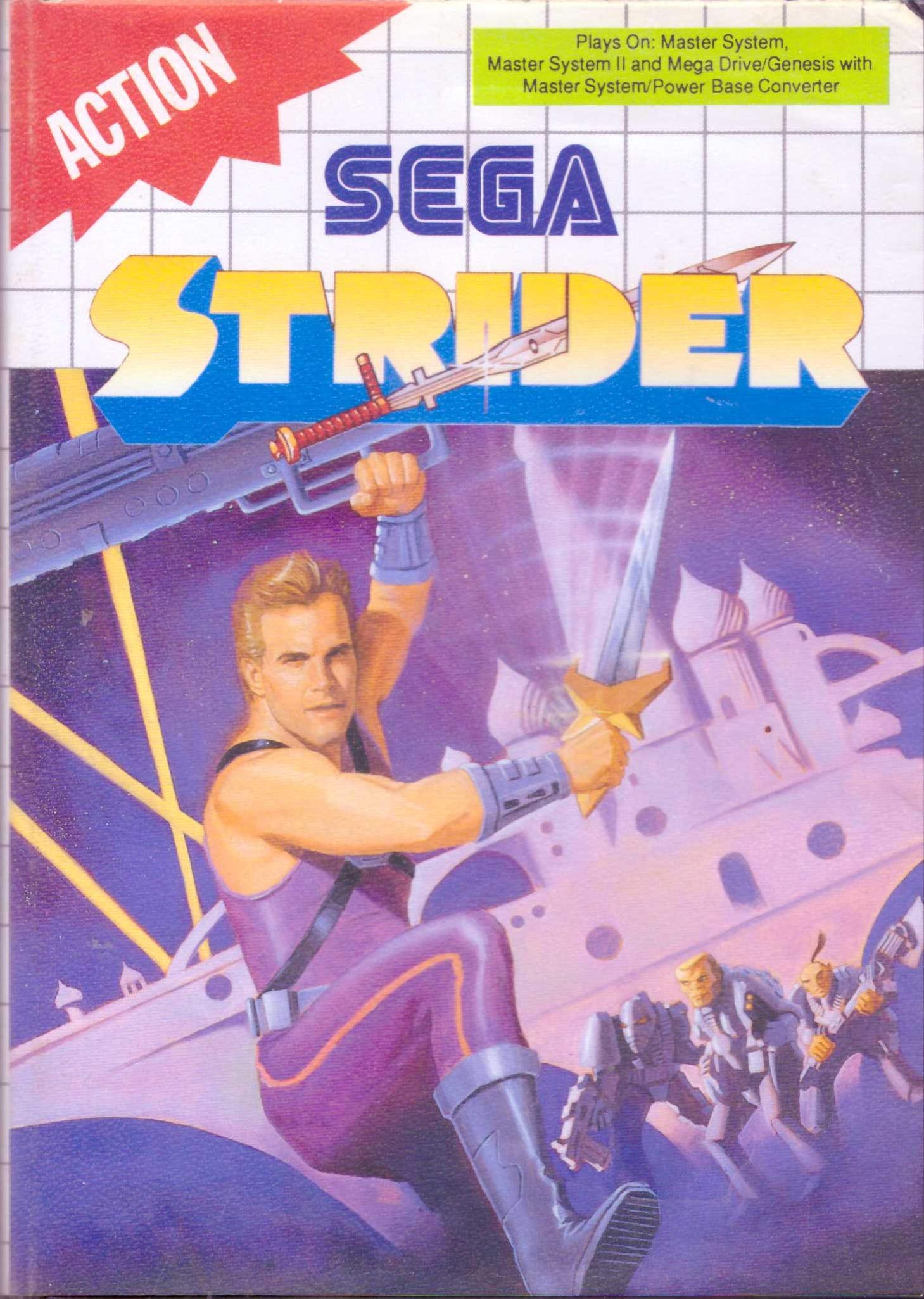 SEGA Master System - Strider - [PAL]
