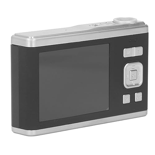 Digital Camera, Compact Digital Camera 50MP and 30MP 2 IPS Screen for Home (Black)