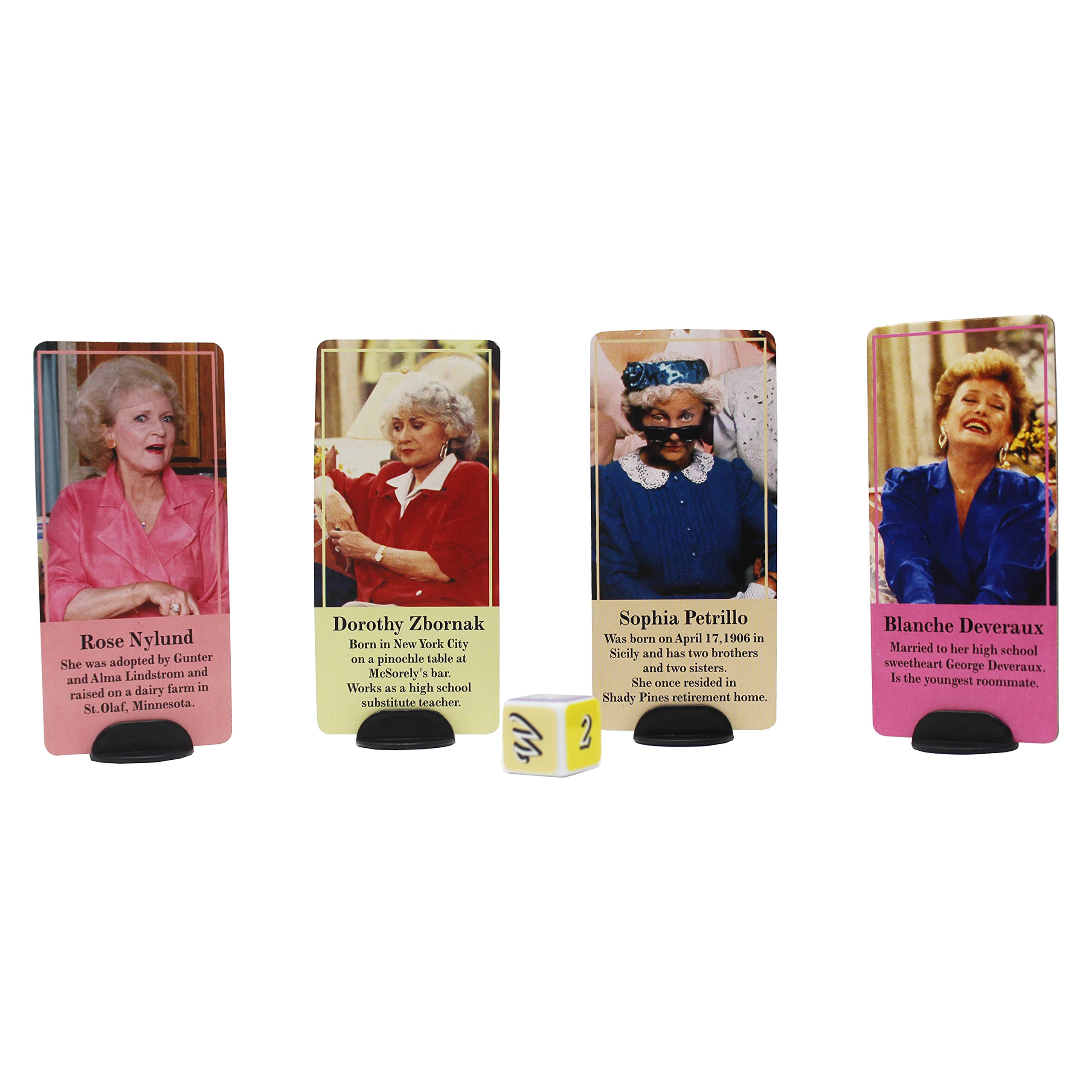 Spin Master Games The Golden Girls Any Way You Slice It, Retro Trivia Card Game, Multicolor, One Size