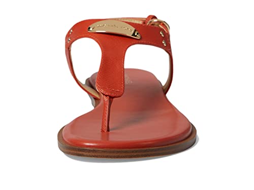 Michael Kors MK Plate Thong Deep Orange 7.5 M