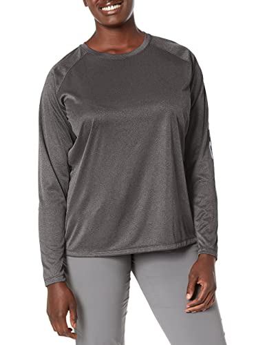 Columbia Women's PFG Tidal Tee Heather Long Sleeve Shirt, UV Protection, Moisture-Wicking