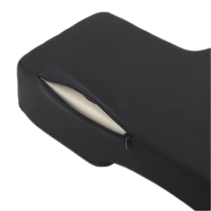 ENDELLE Lash Pillow,Ergonomic Cervial Memory Foam Pillow with Two Pockets,Eyelash Extension Pillow for Salon