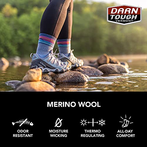 DARN TOUGH (Style 1903) Women's Hiker Hike/Trek Sock - Slate, Small
