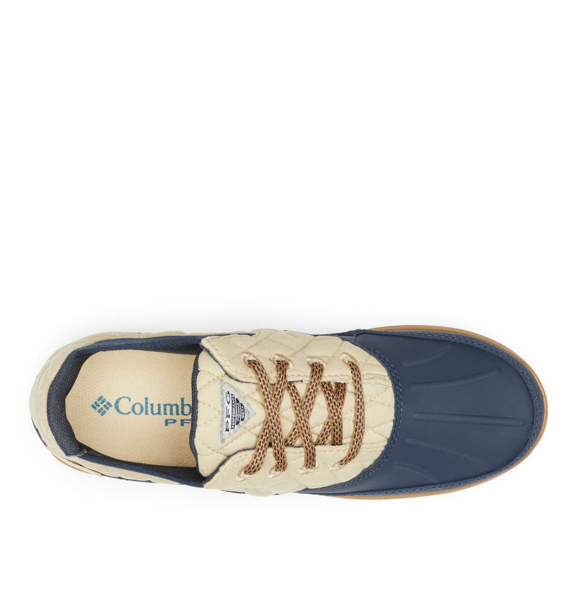 Columbia womens Delray Duck Ii Pfg Hiking Shoe, Oatmeal/Collegiate Navy, 10 US