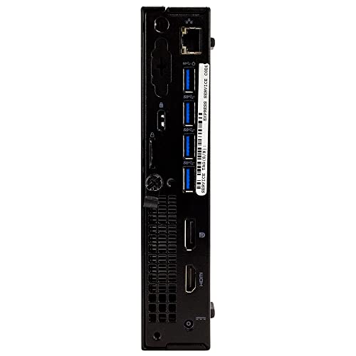 Dell Optiplex 7040 Micro Desktop Computer PC, Intel Quad Core i5, 16GB RAM, 512 GB SSD, Windows 10 Pro, New Periphio Webcam, Periphio Wireless Keyboard & Mouse (Renewed)