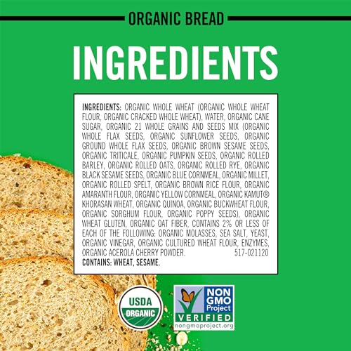 Dave’s Killer Bread Organic 21 Whole Grains and Seeds Bread - 27 oz Loaf