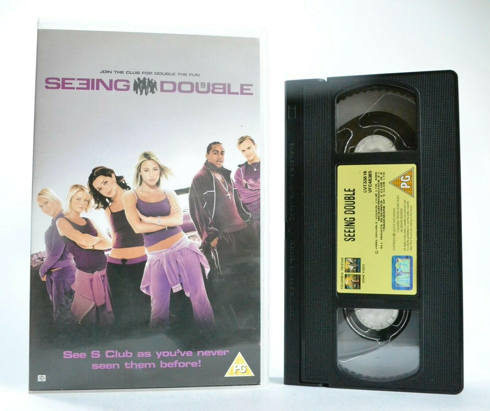 Seeing Double (2003): British Musical Comedy - Large Box - S Club 7 - Pal VHS