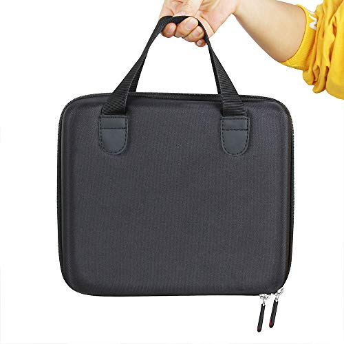 Hermitshell Travel Case for Black+Decker LDX120C 20-Volt MAX Lithium-Ion Cordless Drill/Driver (Black+Orange)