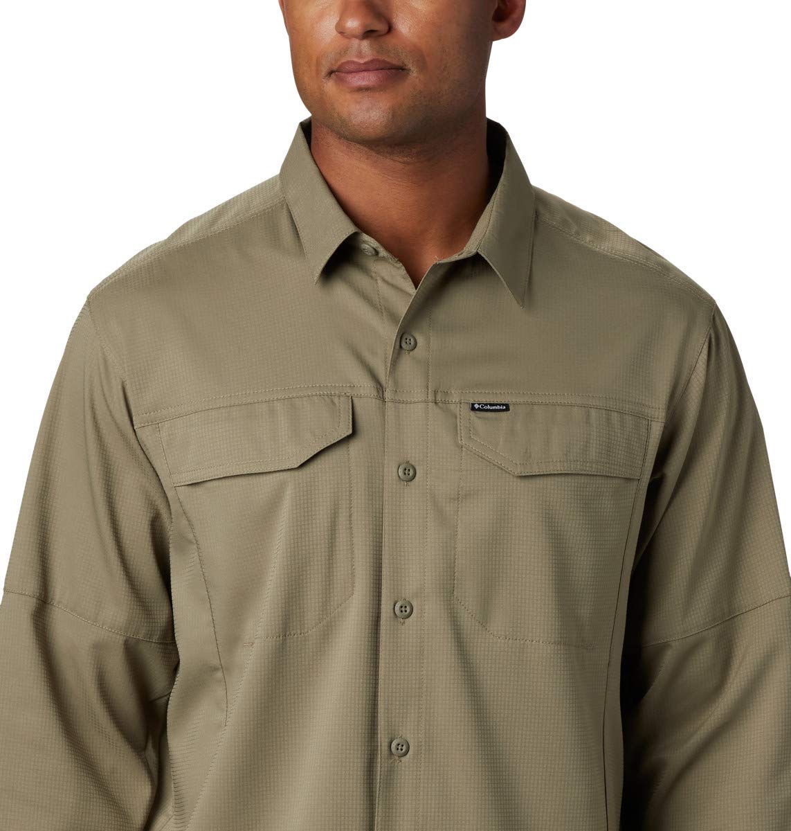 Columbia Men's Silver Ridge Lite Long Sleeve Shirt, Sage, XX-Large