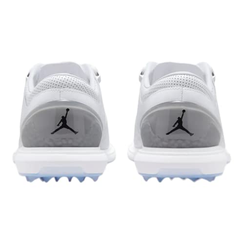 Nike Jordan ADG 4 Men's Golf Shoes White/Black-Pure Platinum DM0103-105 9