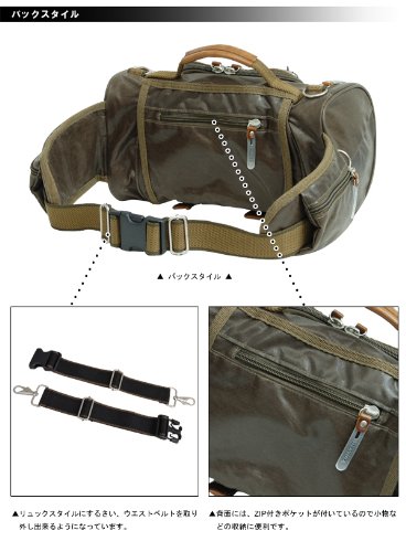 Device AHH17089 Shoulder Bag, Backpack, Body Bag, Waist Bag, Black