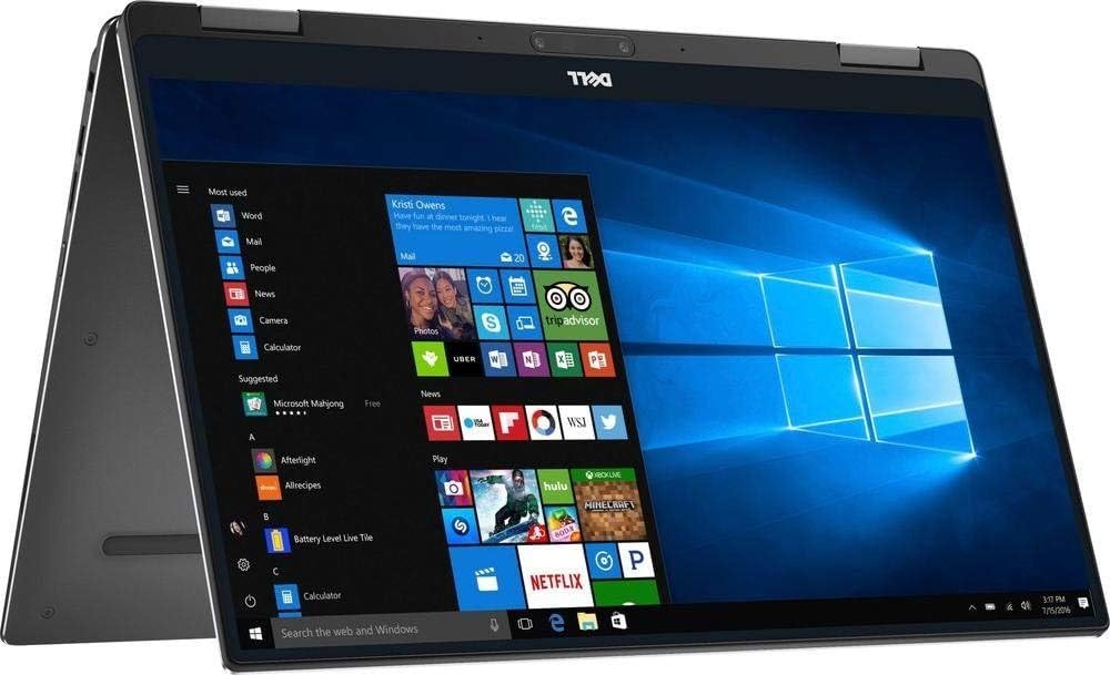 Dell XPS 13 9365 2 in 1 Business Laptop, 13" 3200x1440 Touchscreen, Intel Core i7-8500 1.5GHz, 16GB RAM, 512GB SSD, Backlit Keyboard, Windows 10 pro (Renewed)