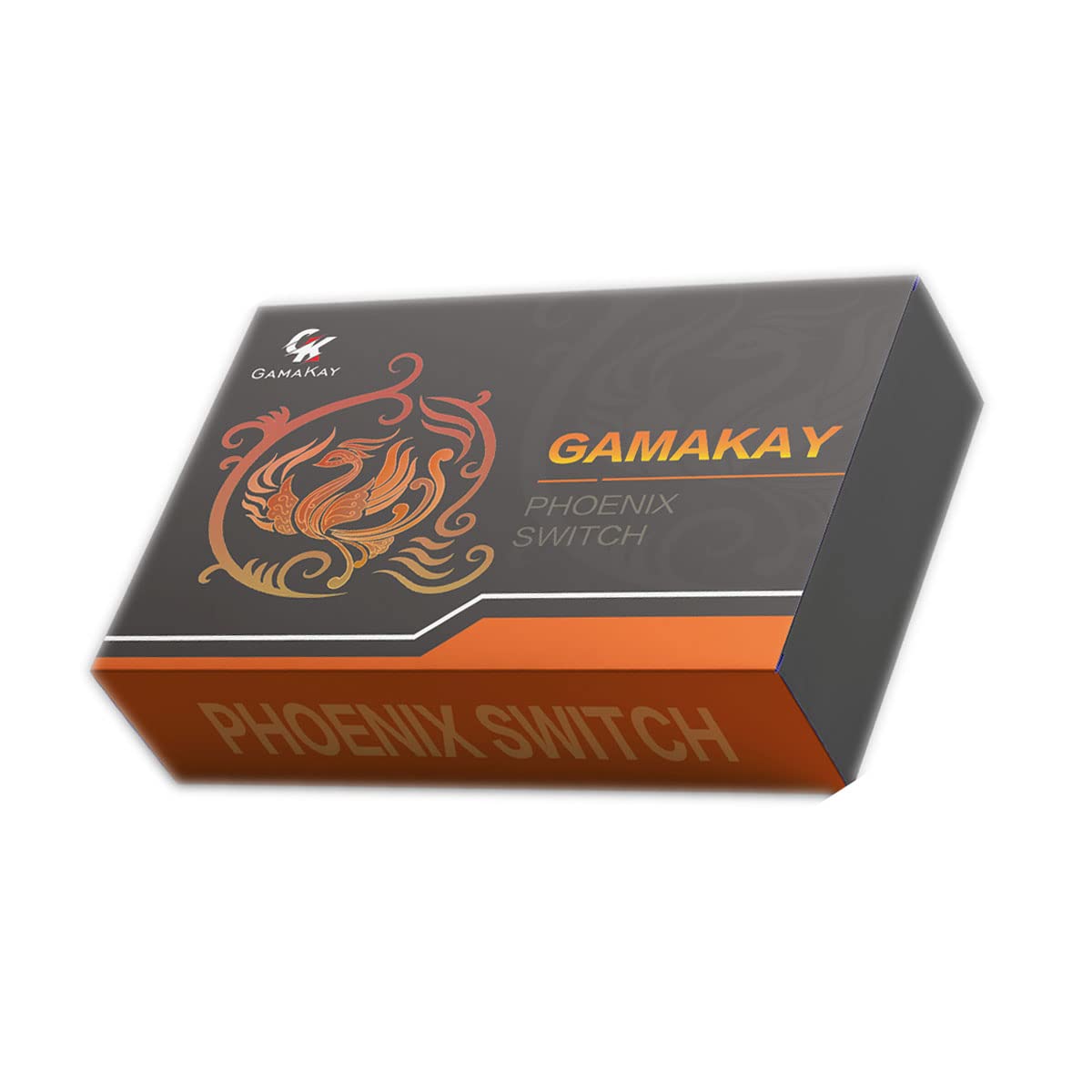 GK GAMAKAY Silent Linear Mechanical Keyboard Switch, 35Pcs/Pack GamaKay Phoenix Switch 3 Pin Pre-lubed Switches for LK67 TK75 CK68 DIY Mechanical Gaming Keyboard (Phoenix Switch)